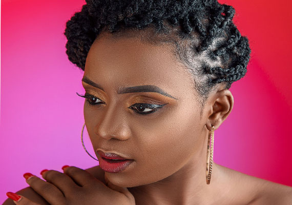 Cameroonian model on CNN: International TV commercial model Fon Othans ...